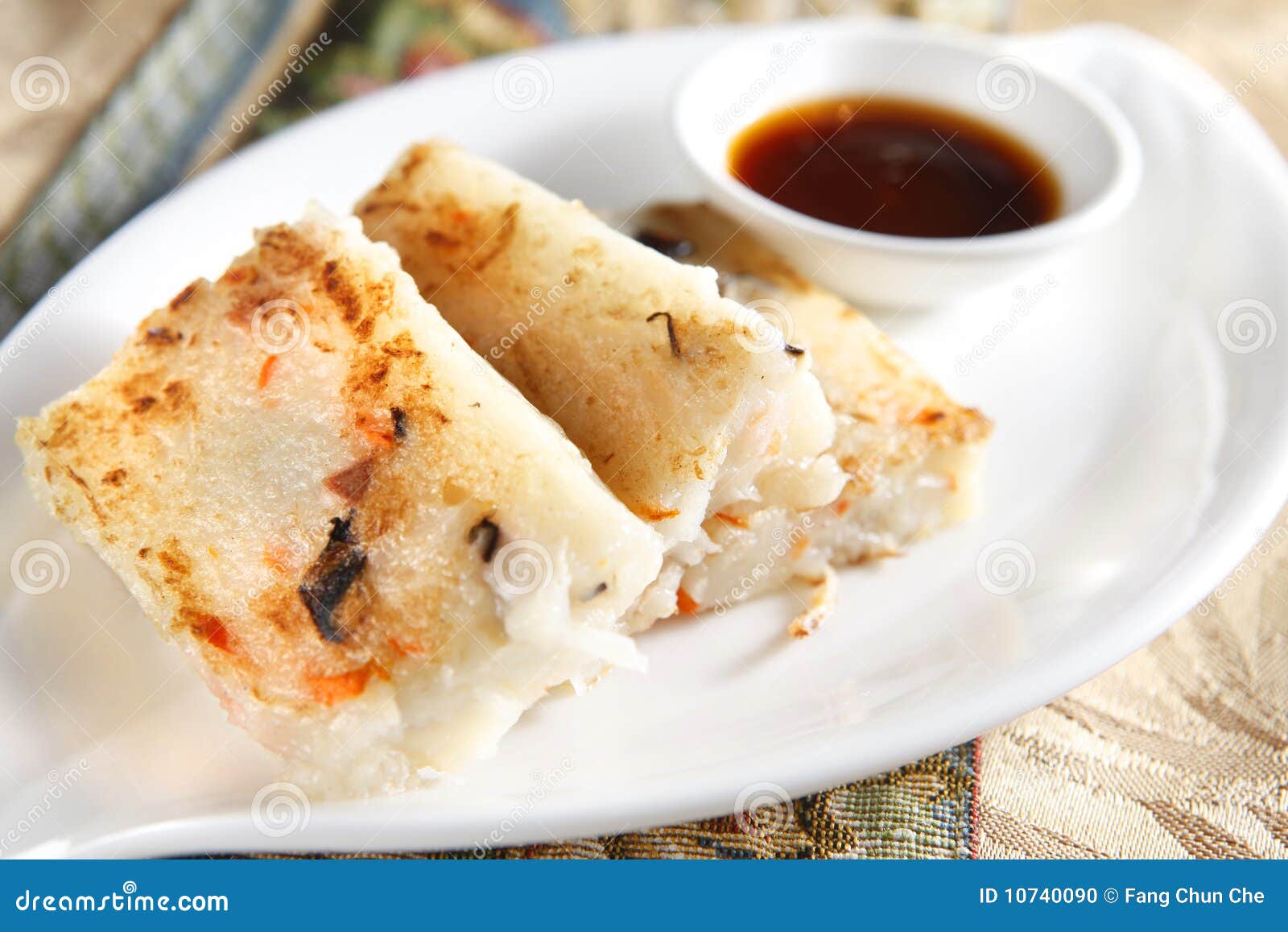 Chinese Dessert, Steamed Radish Pastry Stock Photo - Image of source ...