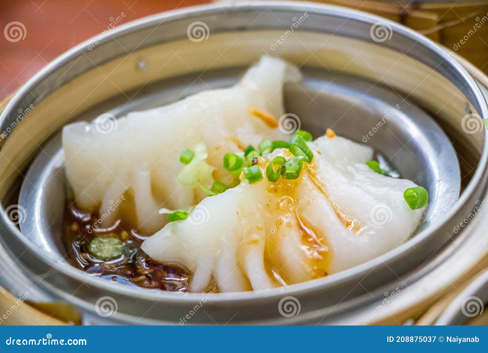 Chinese dim sum Har Gow stock image. Image of appetizer - 208875037