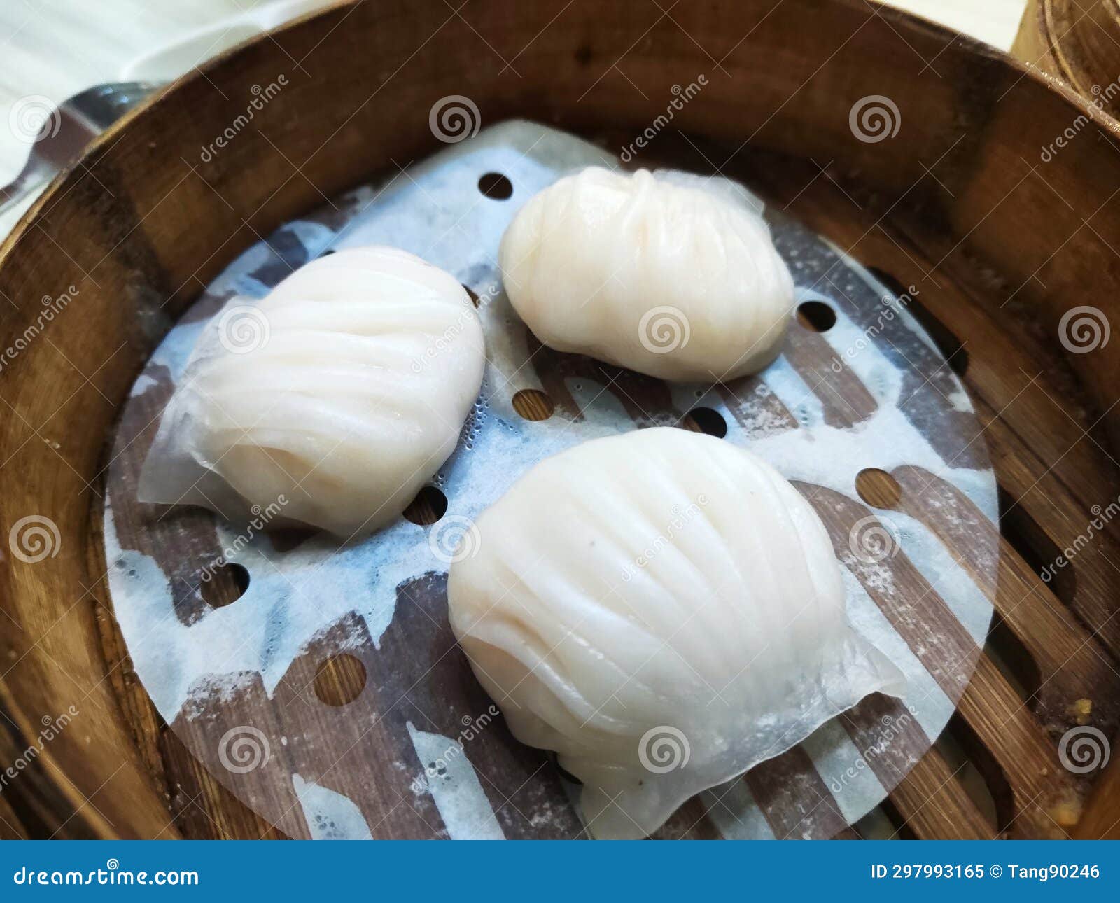 Chinese Dim Sum with Shrimp Stuffed Dumpling Stock Image - Image of ...