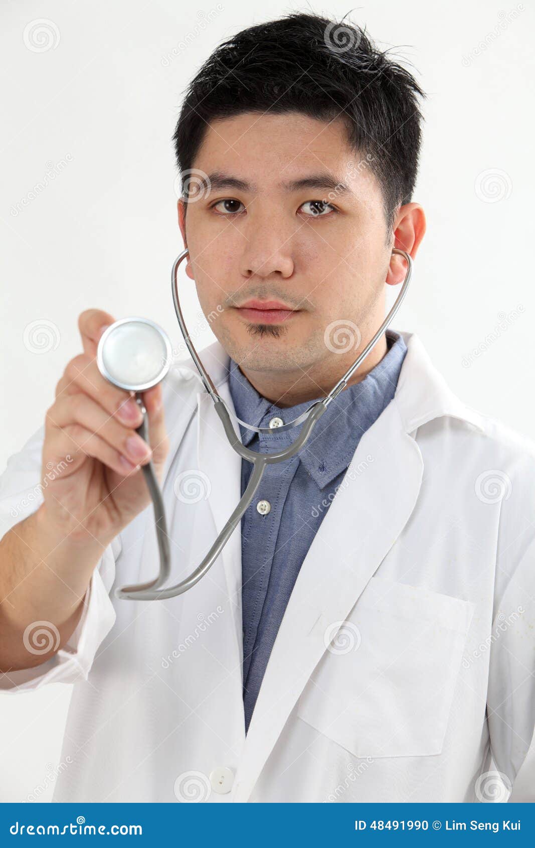 Chinese doctor stock photo. Image of alone, black, coat - 48491990