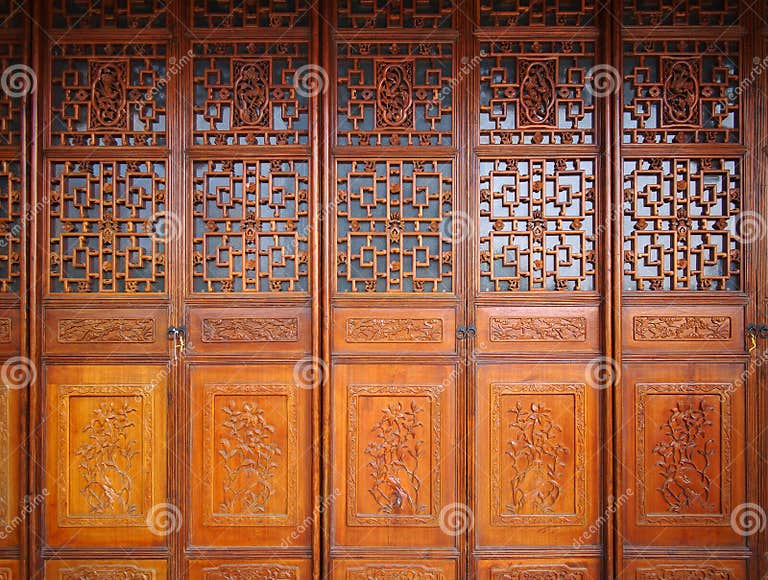 Chinese Doors stock image. Image of corridor, mandarin - 25501415