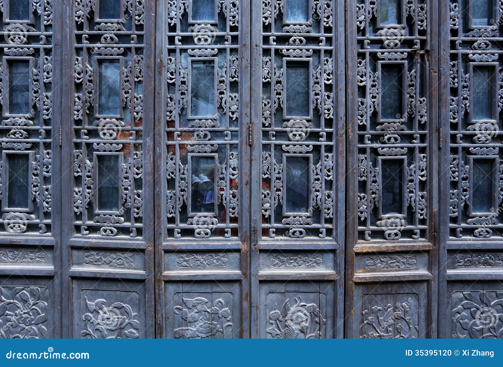 Chinese Doors stock photo. Image of classic, asia, entrance - 35395120