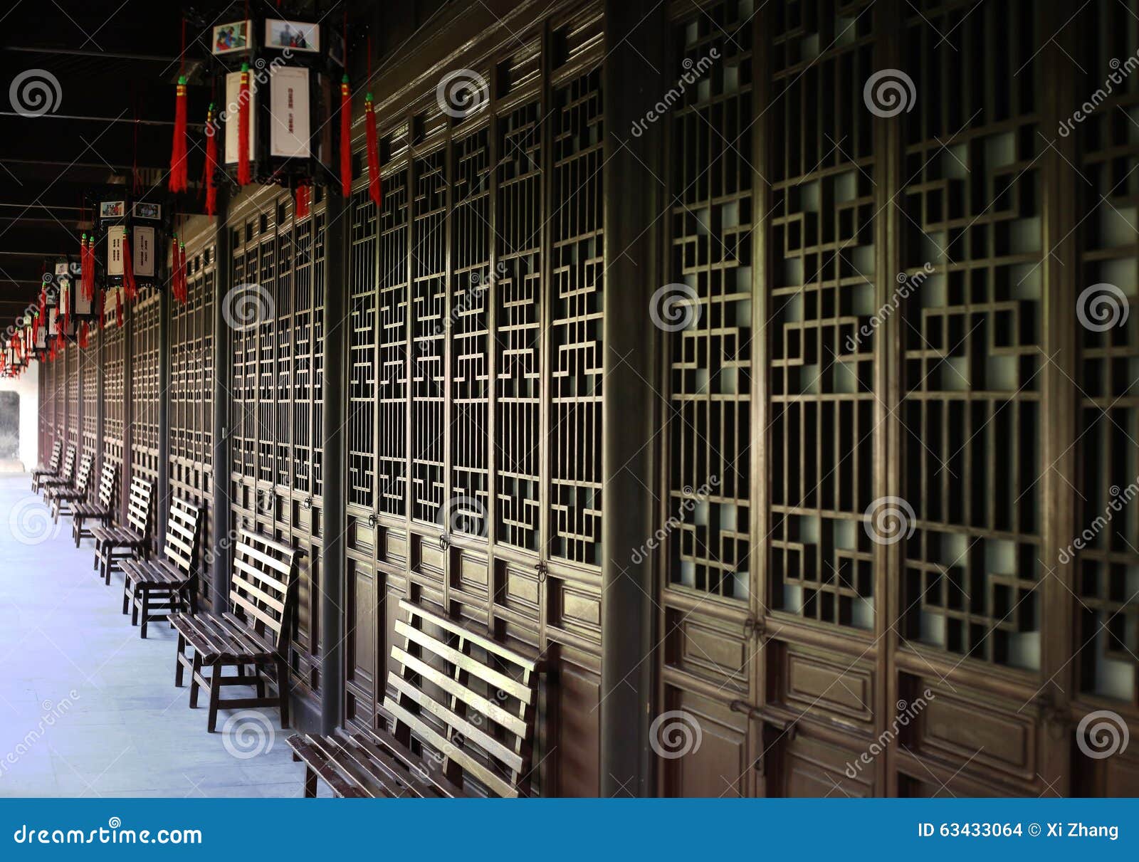 Chinese Doors and Window stock photo. Image of culture - 63433064