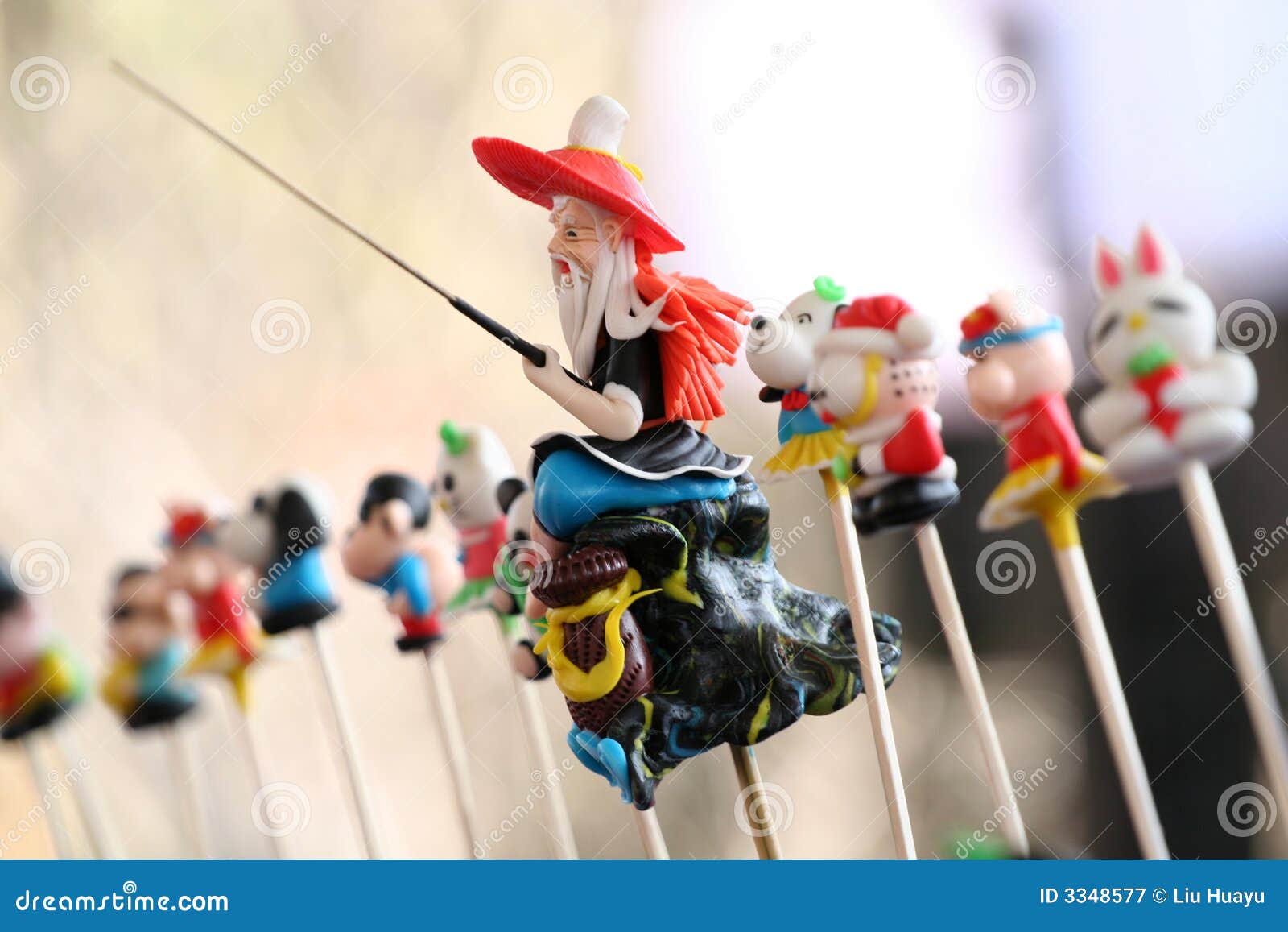Chinese Dough Figurine stock image. Image of jiang, figurine - 3348577