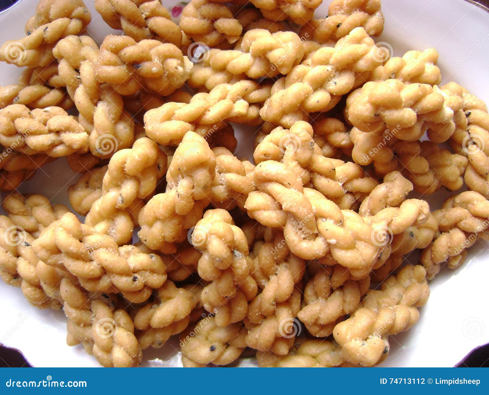 Chinese doughnuts stock photo. Image of twist, dough - 74713112