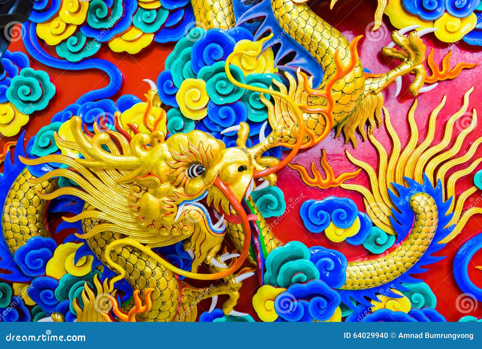 Chinese Dragon Royalty-Free Stock Image | CartoonDealer.com #64029940