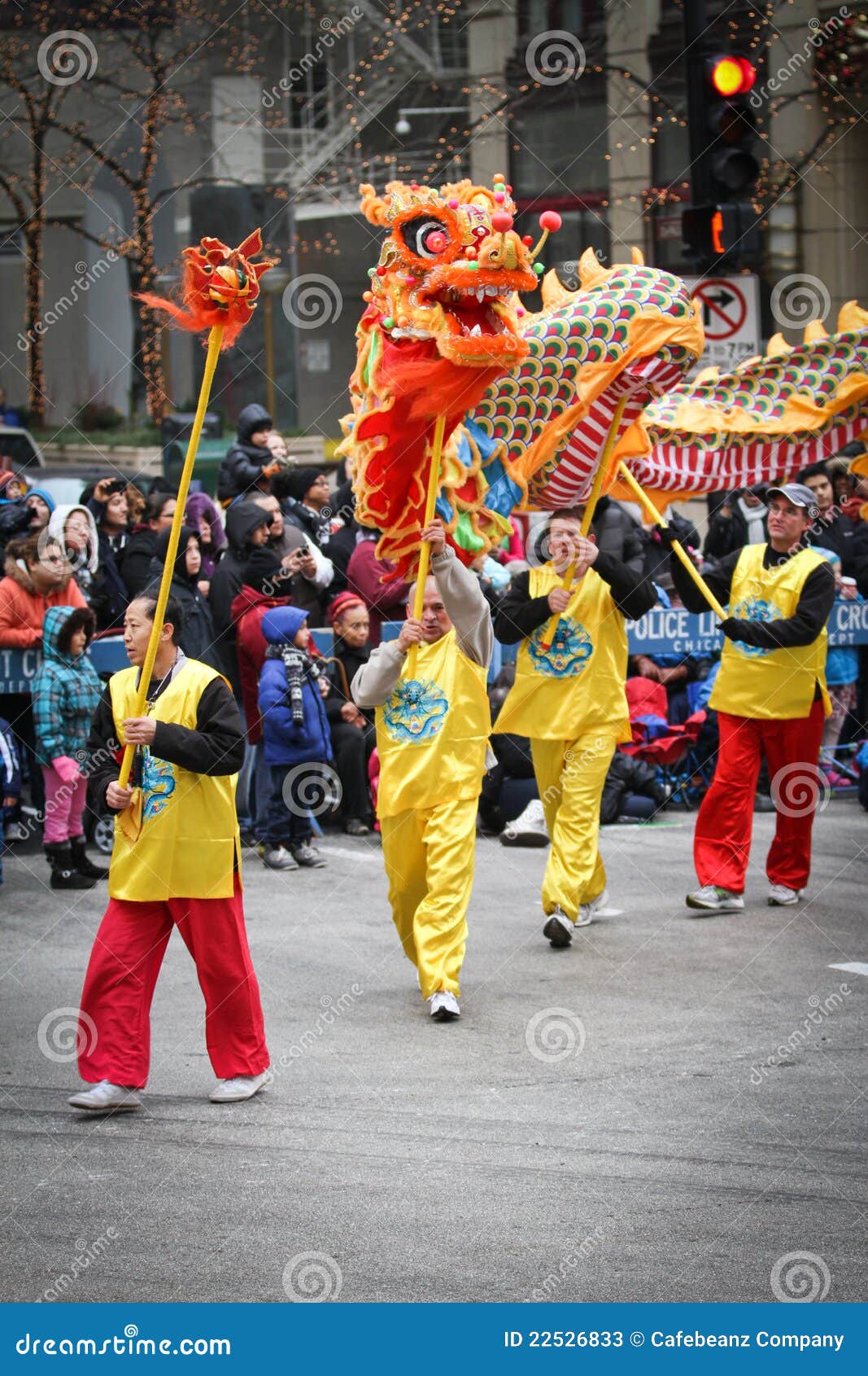 Chinese Dragon Dance editorial stock photo. Image of chinese - 22526833