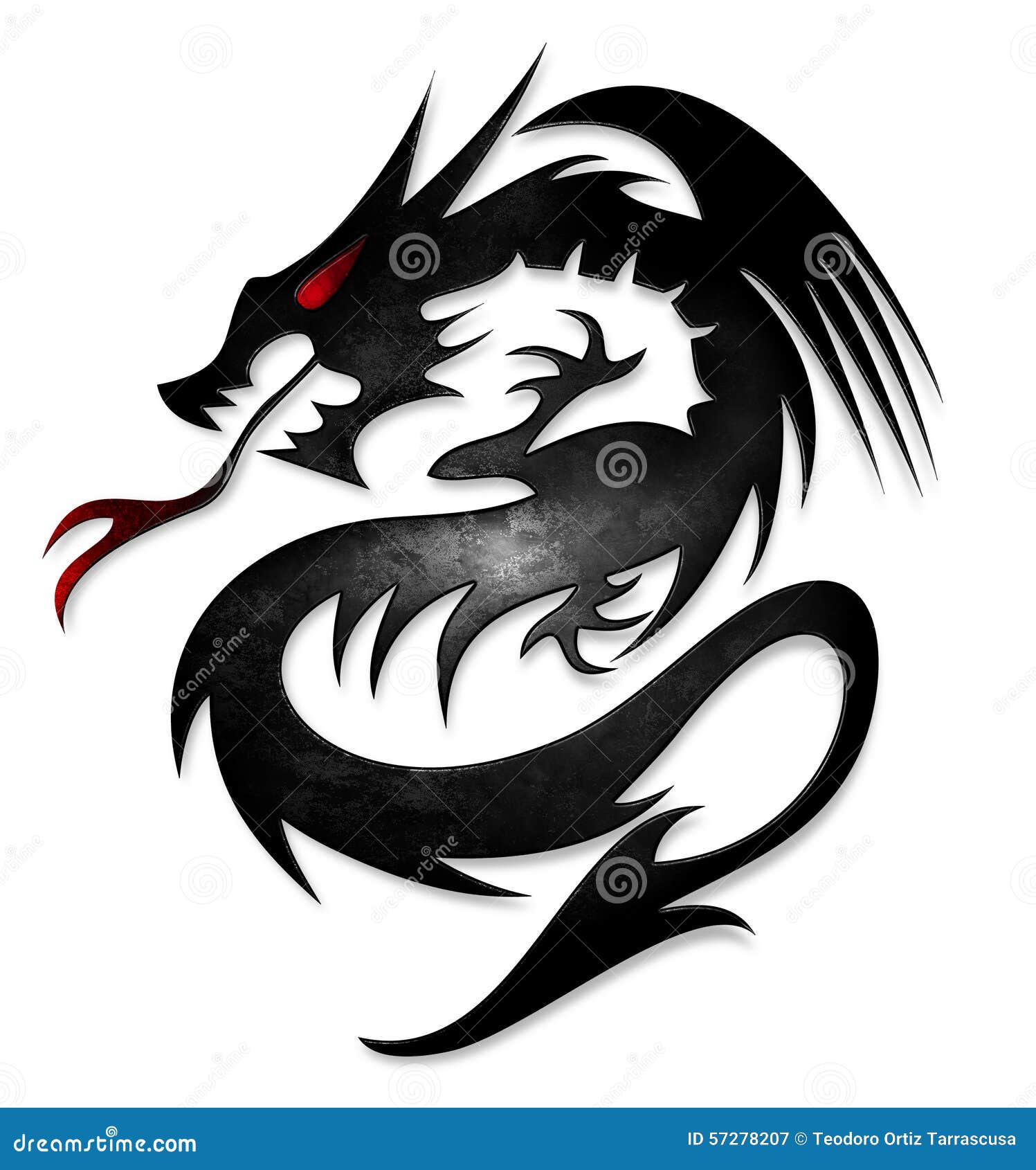 Chinese dragon stock illustration. Illustration of culture - 57278207