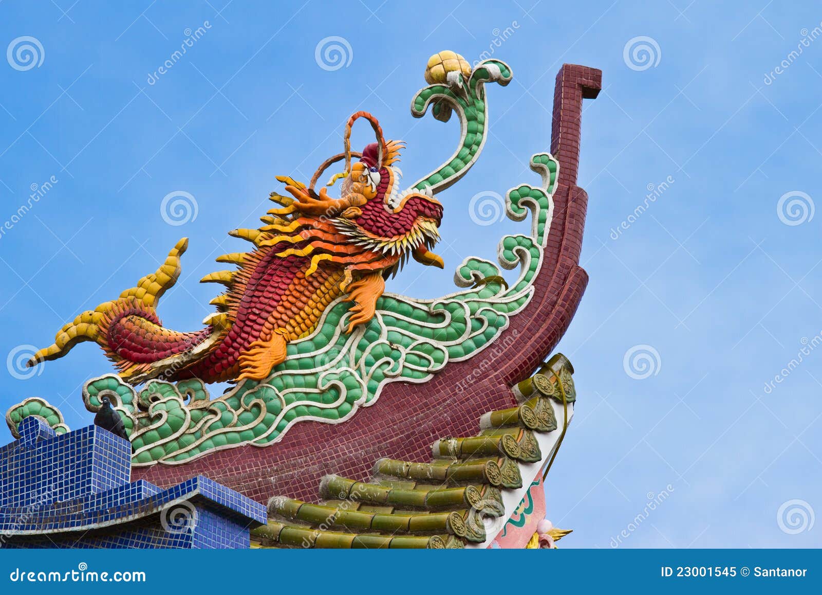 Chinese dragon-fish stock image. Image of celebration - 23001545