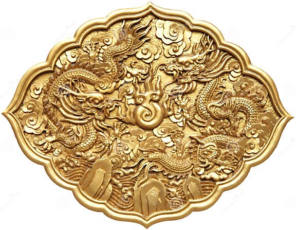 Chinese dragon symbol stock image. Image of traditional - 20135305