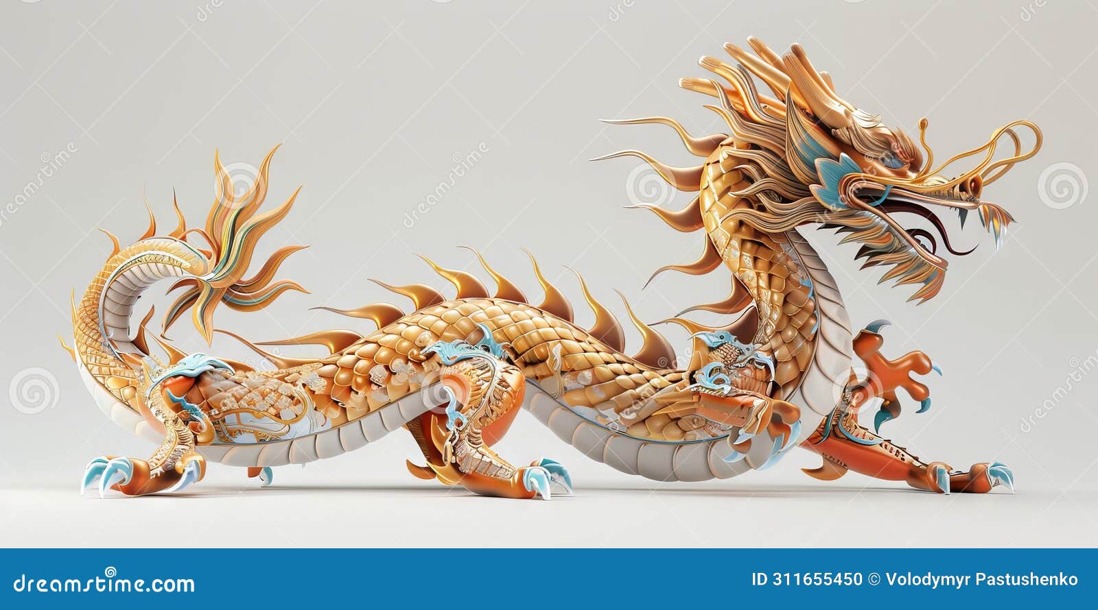 The Chinese Dragon: Symbol of Power and Prestige Stock Photo - Image of ...