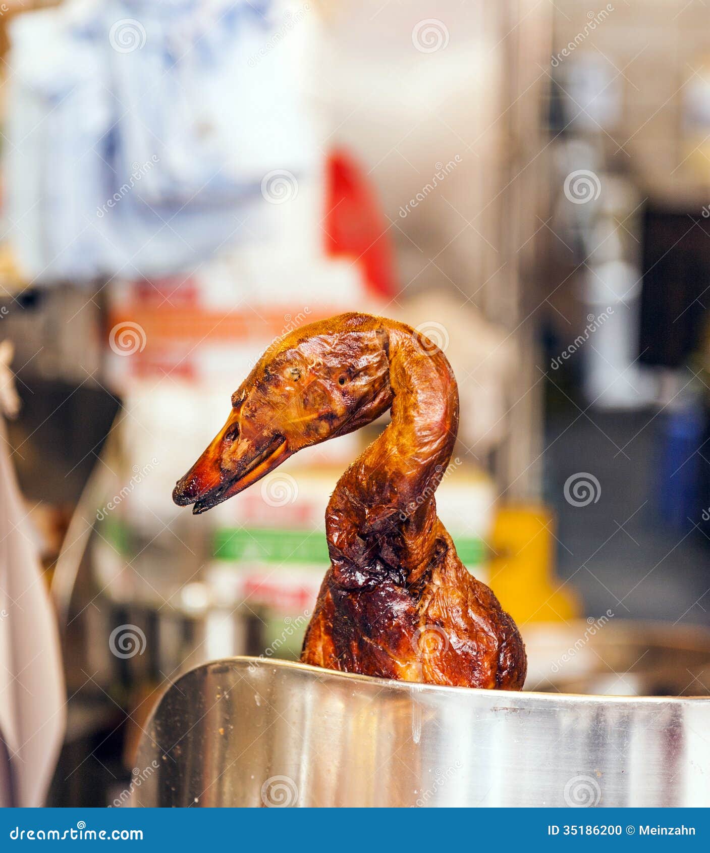 Chinese duck in a pot stock photo. Image of delicious - 35186200