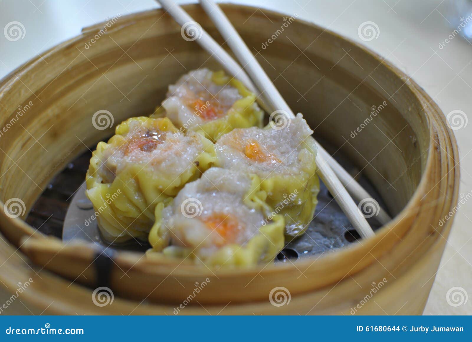 Chinese Dumplings stock photo. Image of delicious, siomai - 61680644