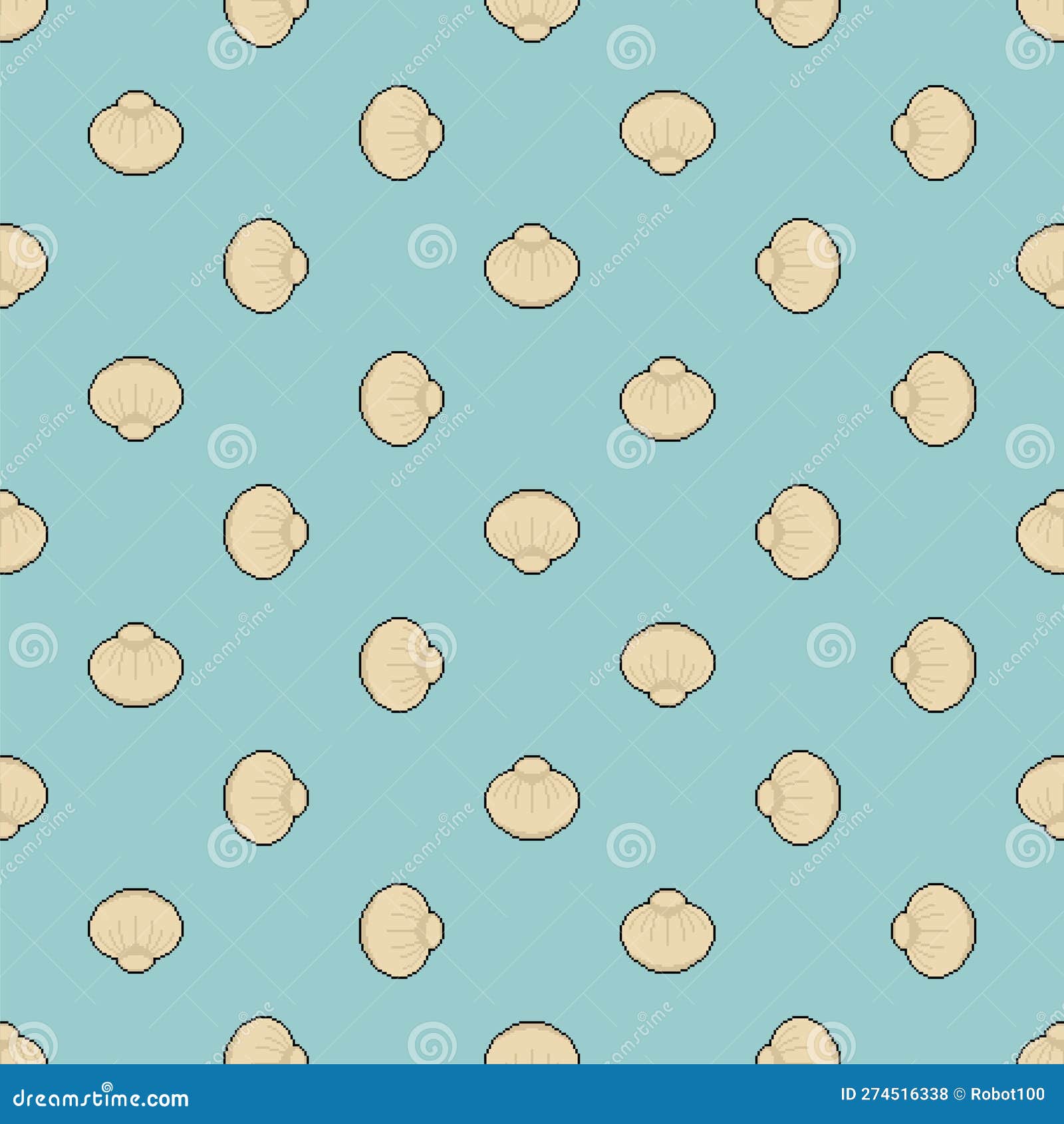 Chinese Dumplings Pixel Art Pattern Seamless. 8 Bit Food Pixelated ...