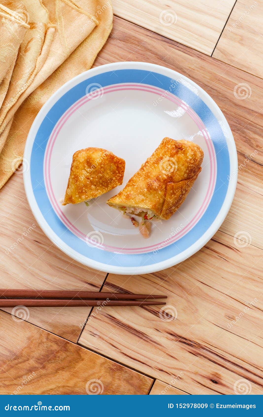 Chinese Egg Roll stock image. Image of restaurant, eggroll - 152978009