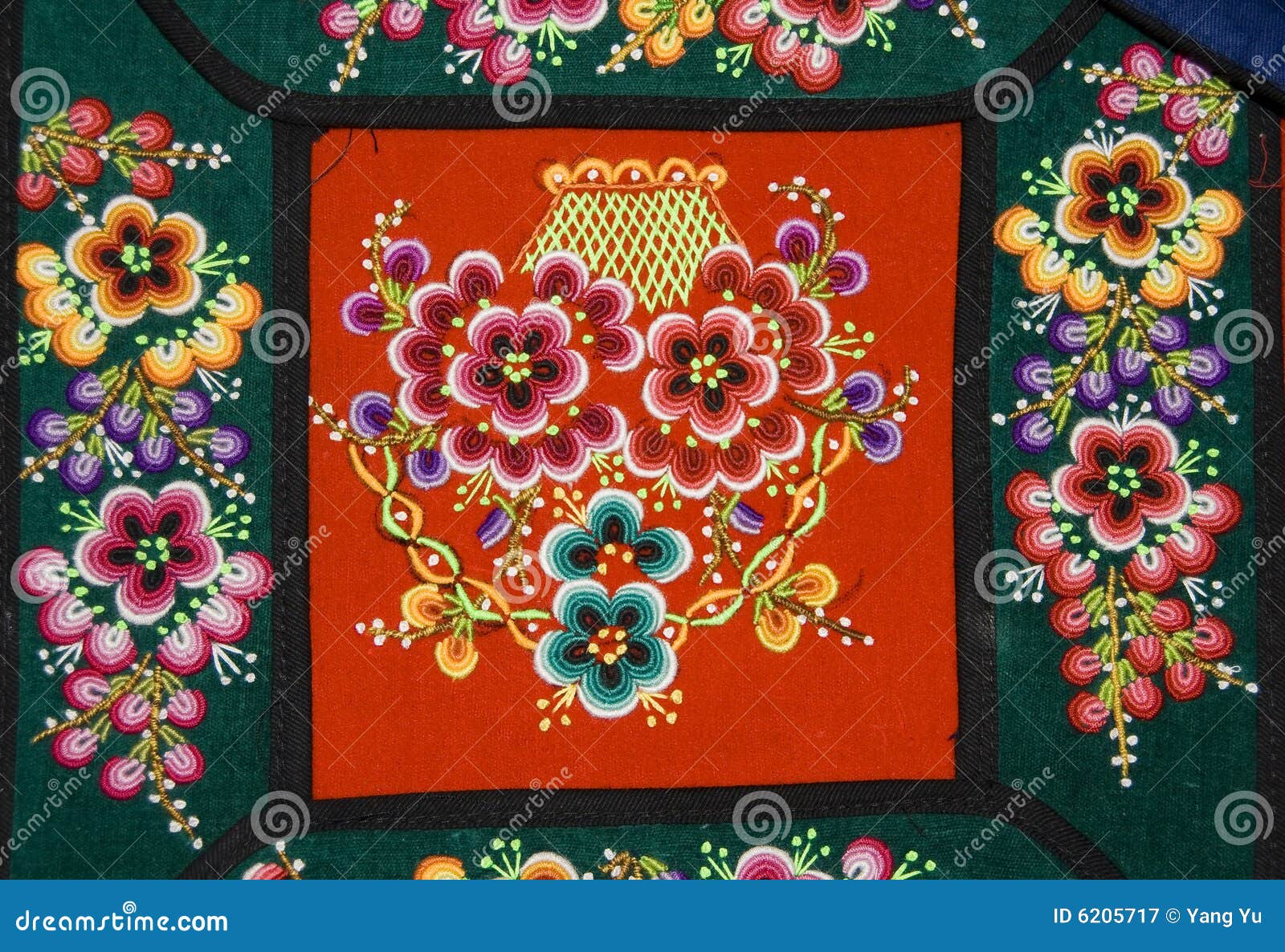 Chinese embroidery stock image. Image of culture, weft - 6205717