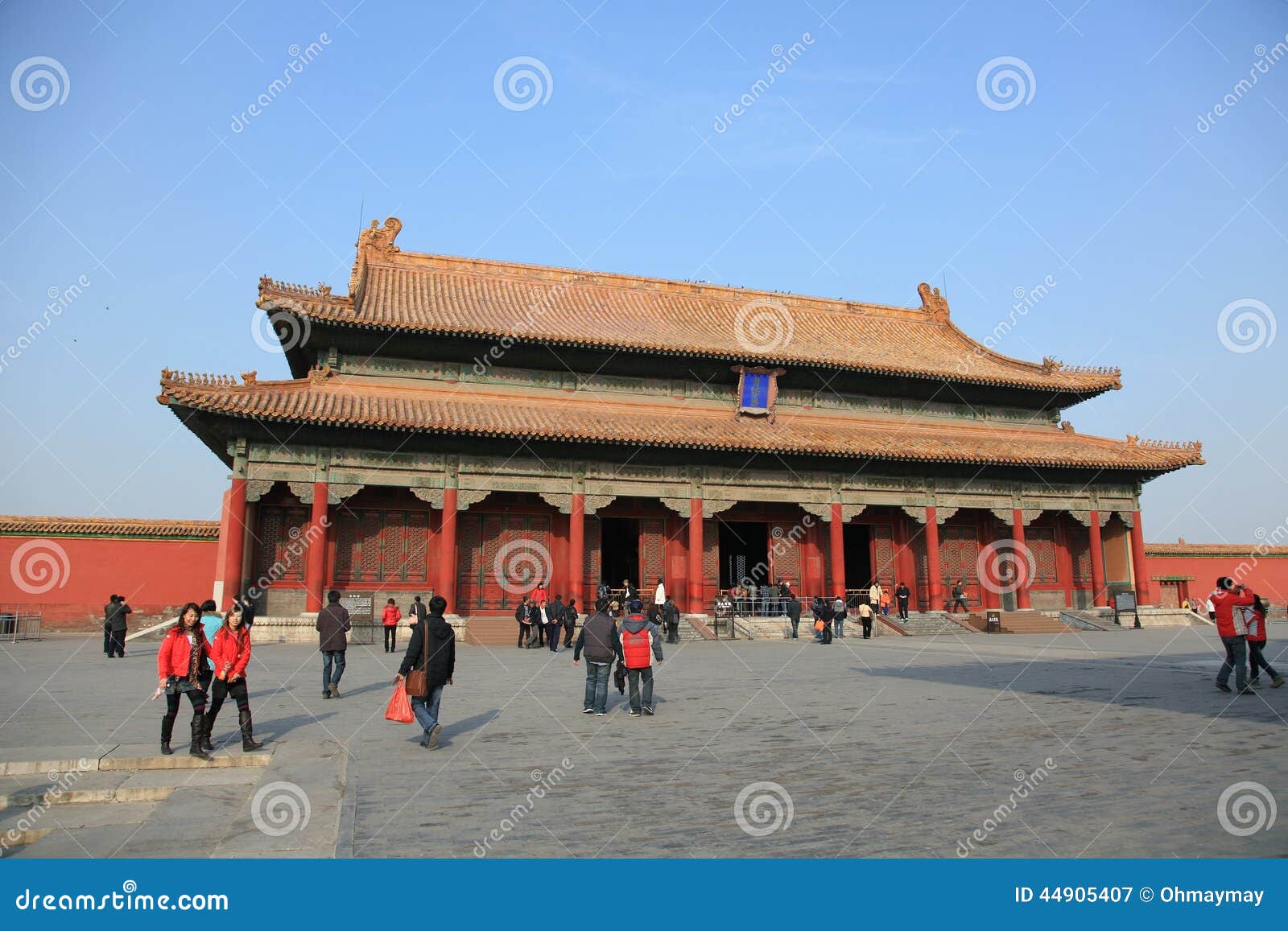 Chinese Emperor Residence in Beijing Editorial Photography - Image of ...