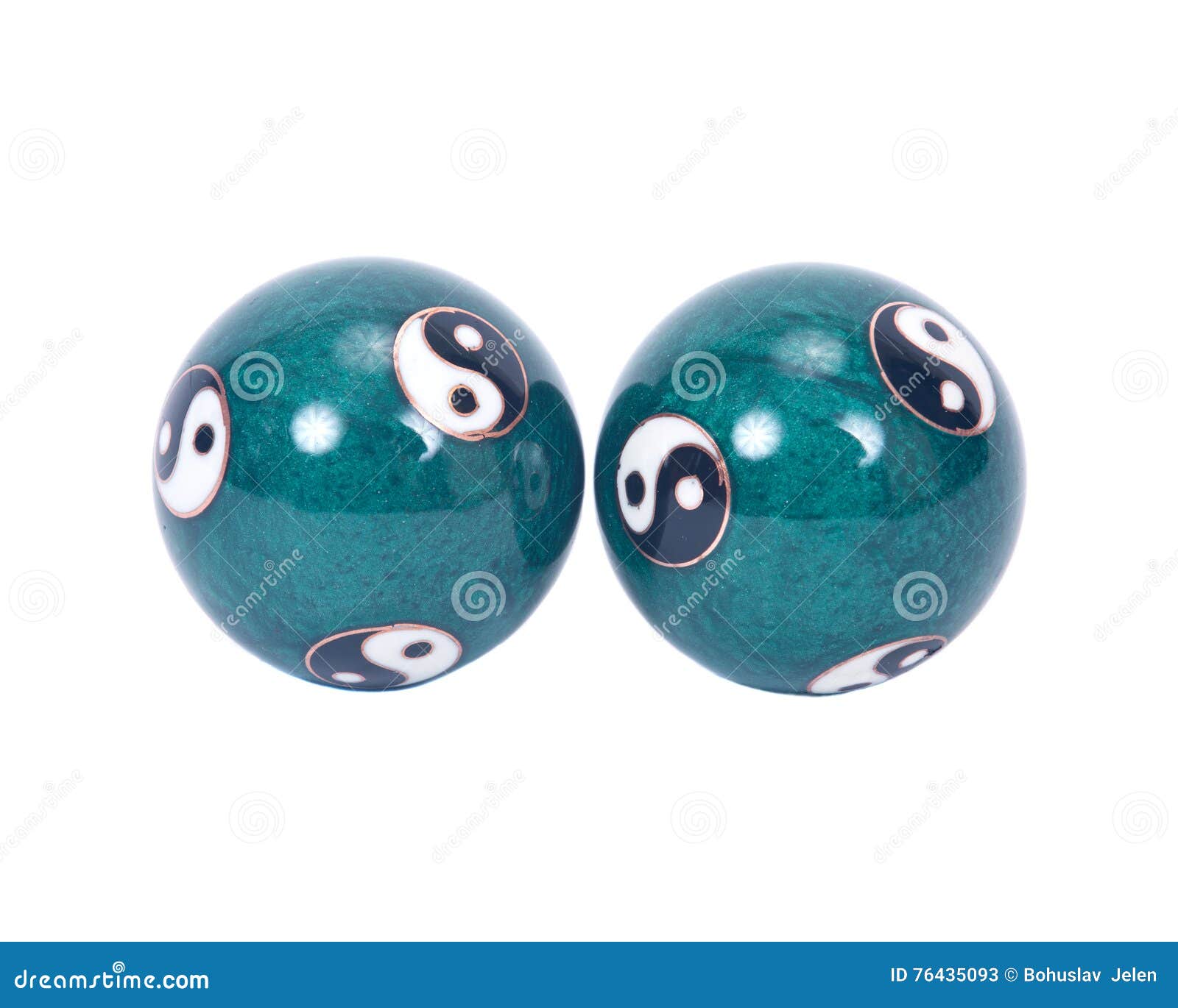 Chinese exercise balls stock image. Image of movement - 76435093