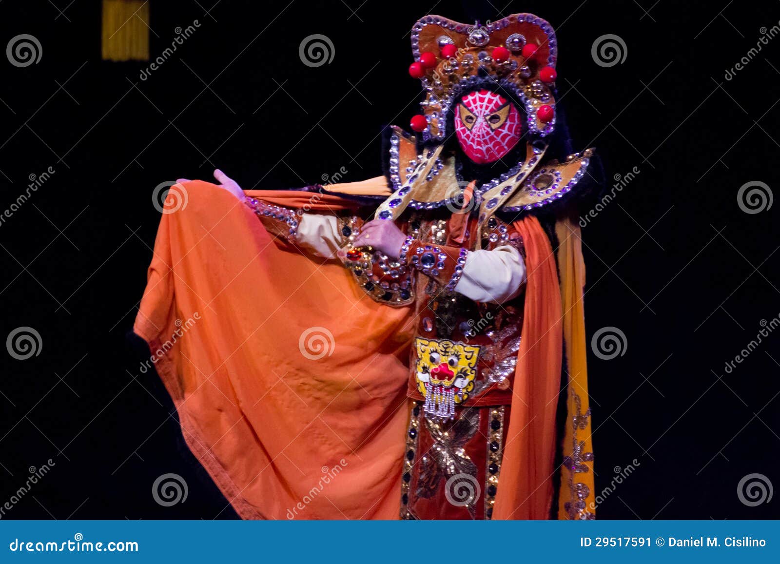 Chinese Face-changing Performances.Spring Festival Editorial Photo ...