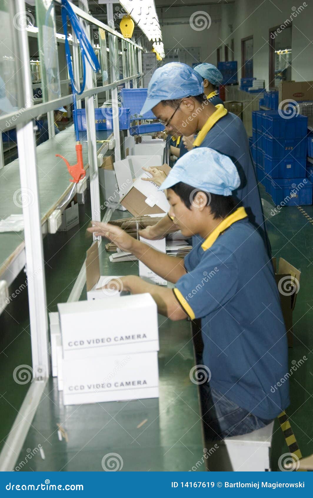 Chinese Factory for CCTV Camera Editorial Stock Image - Image of camera ...
