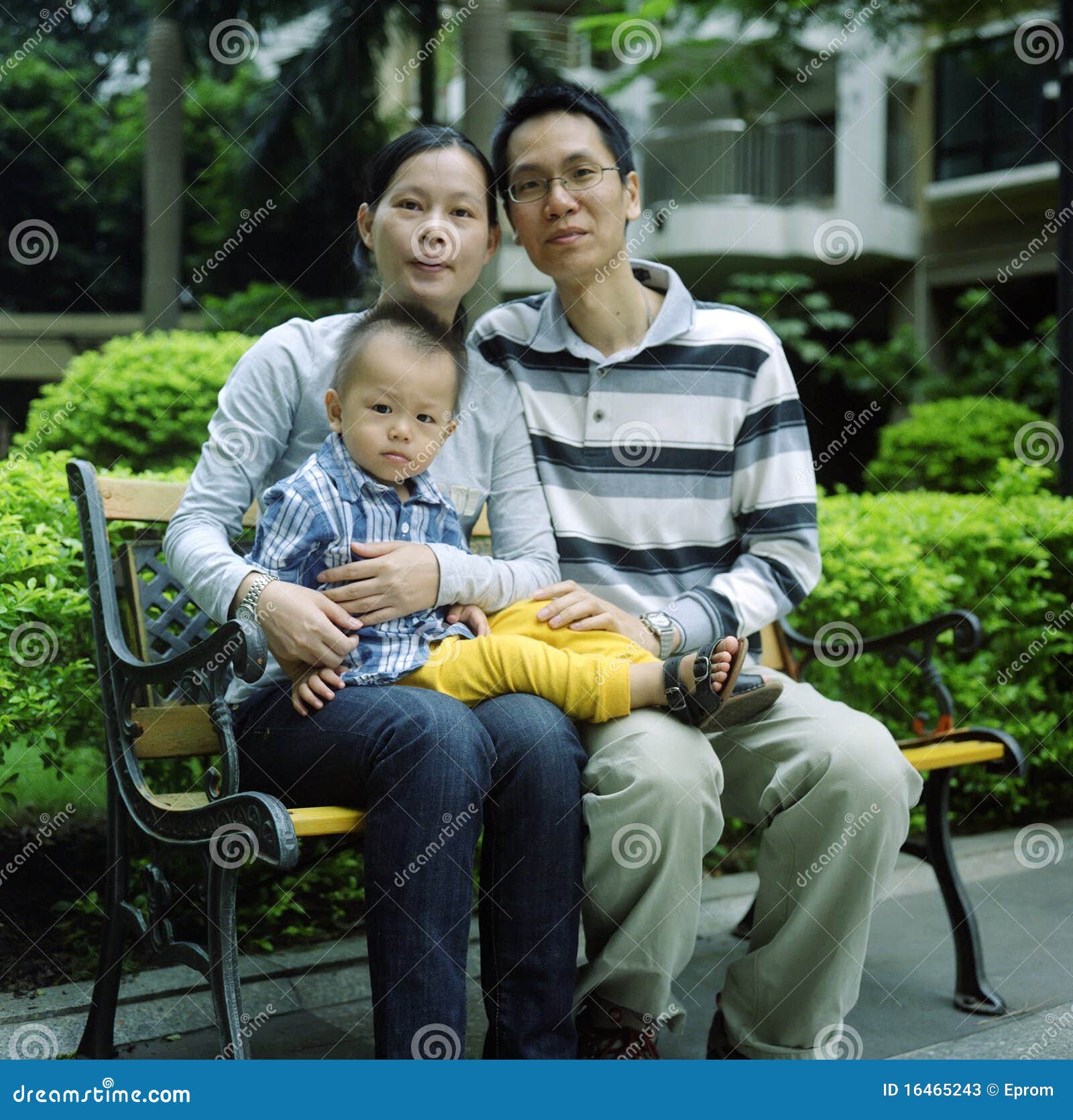 Chinese family stock image. Image of young, outdoor, face - 16465243