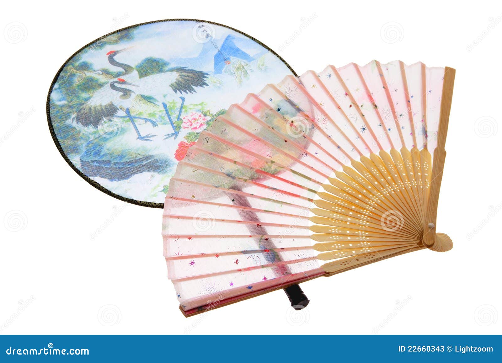 Chinese Fans stock image. Image of souvenir, oriental - 22660343