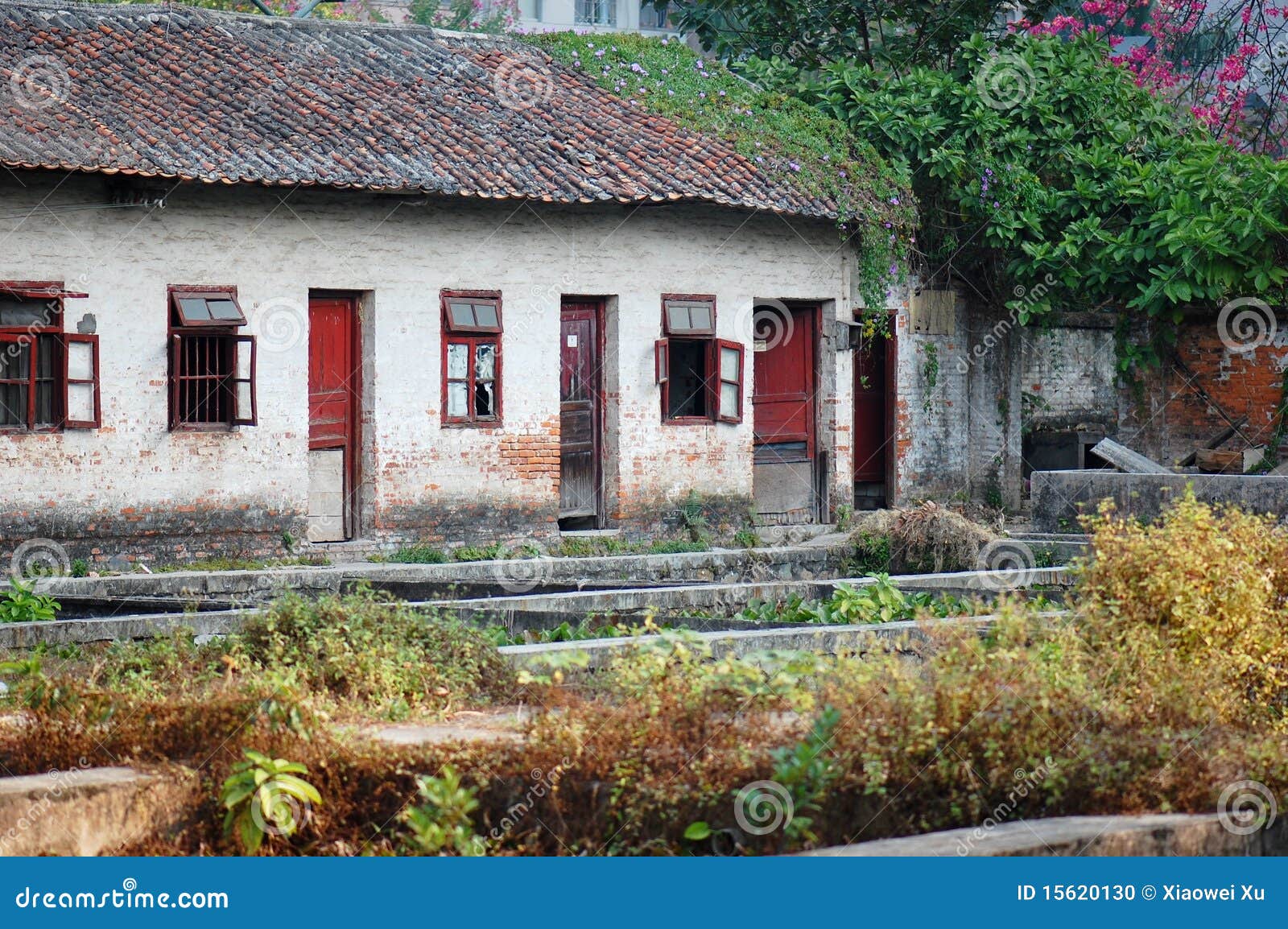 The Chinese farmer house stock photo. Image of wall, home - 15620130