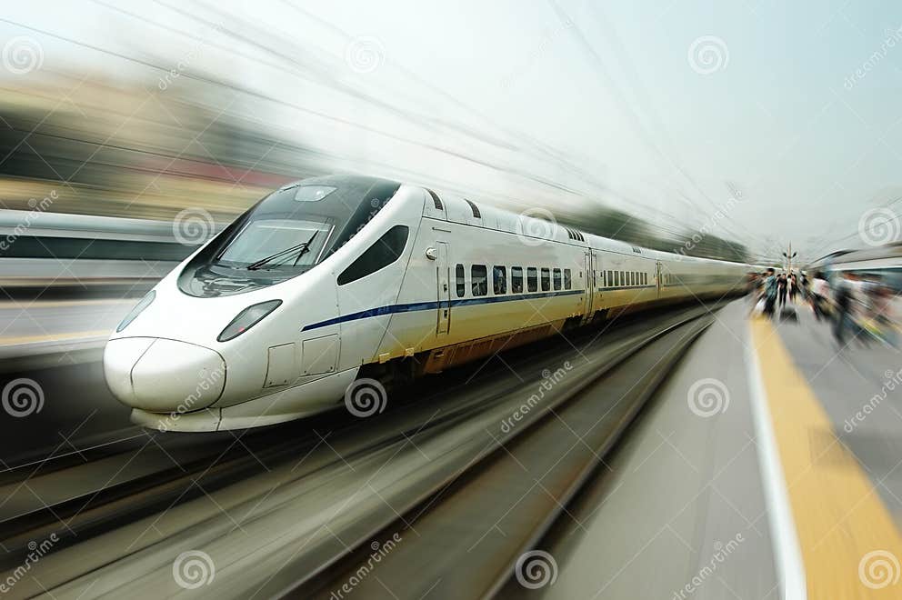 Chinese fast train stock image. Image of electric, journey - 13973515