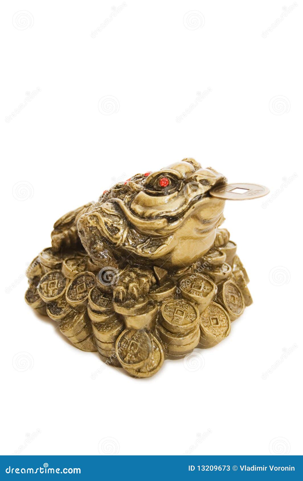 Chinese Feng Shui Frog with Coins Stock Image - Image of culture ...