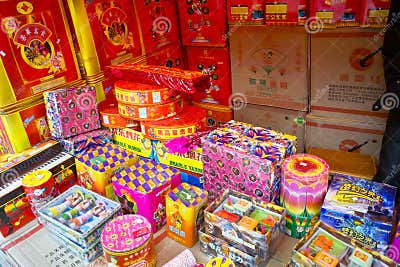 Chinese fire crackers editorial stock image. Image of explosive - 17806259