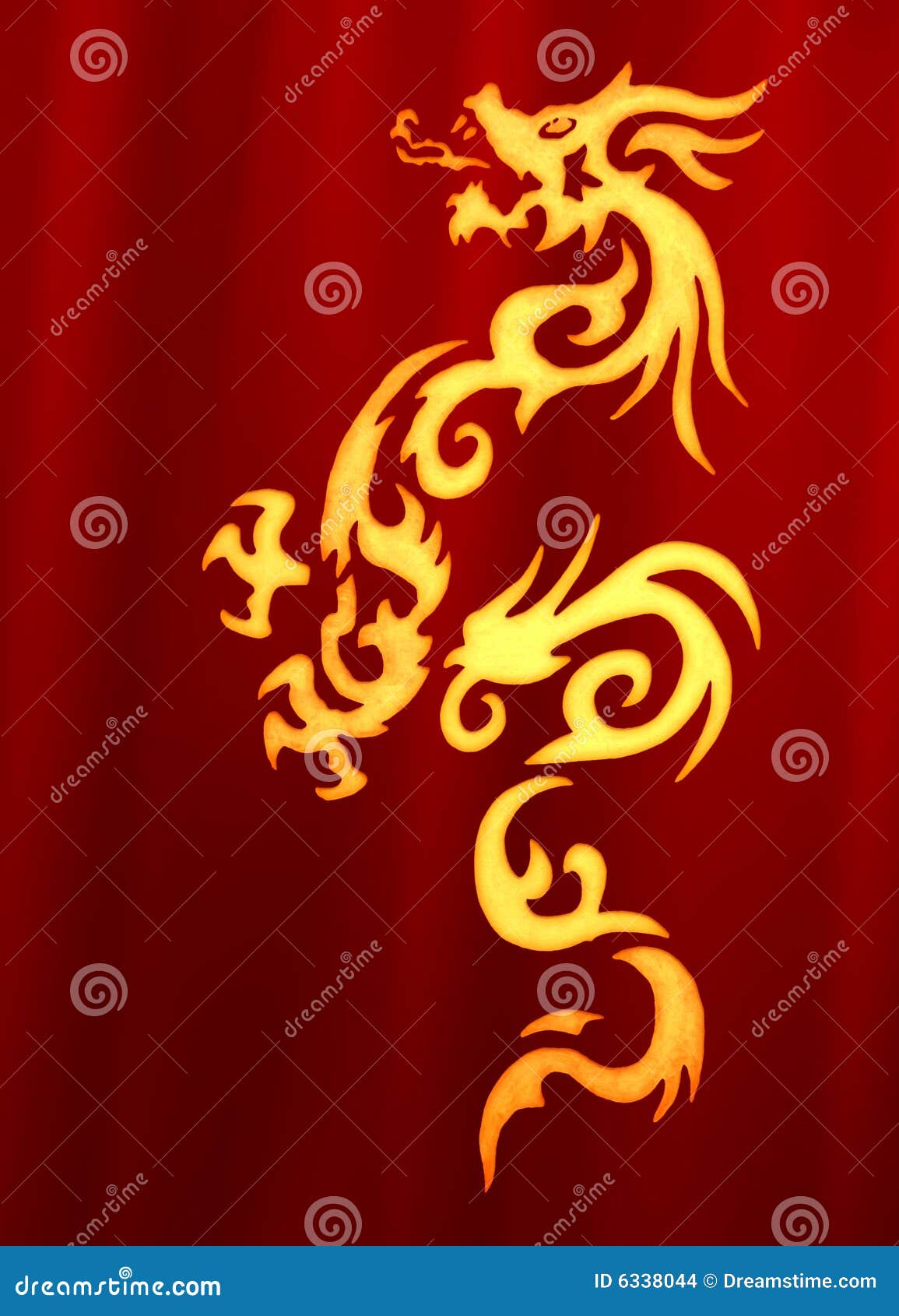 Chinese fire dragon stock photo. Image of asia, sign, flame - 6338044