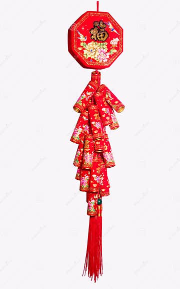 Chinese firecracker stock image. Image of event, pattern - 7663283