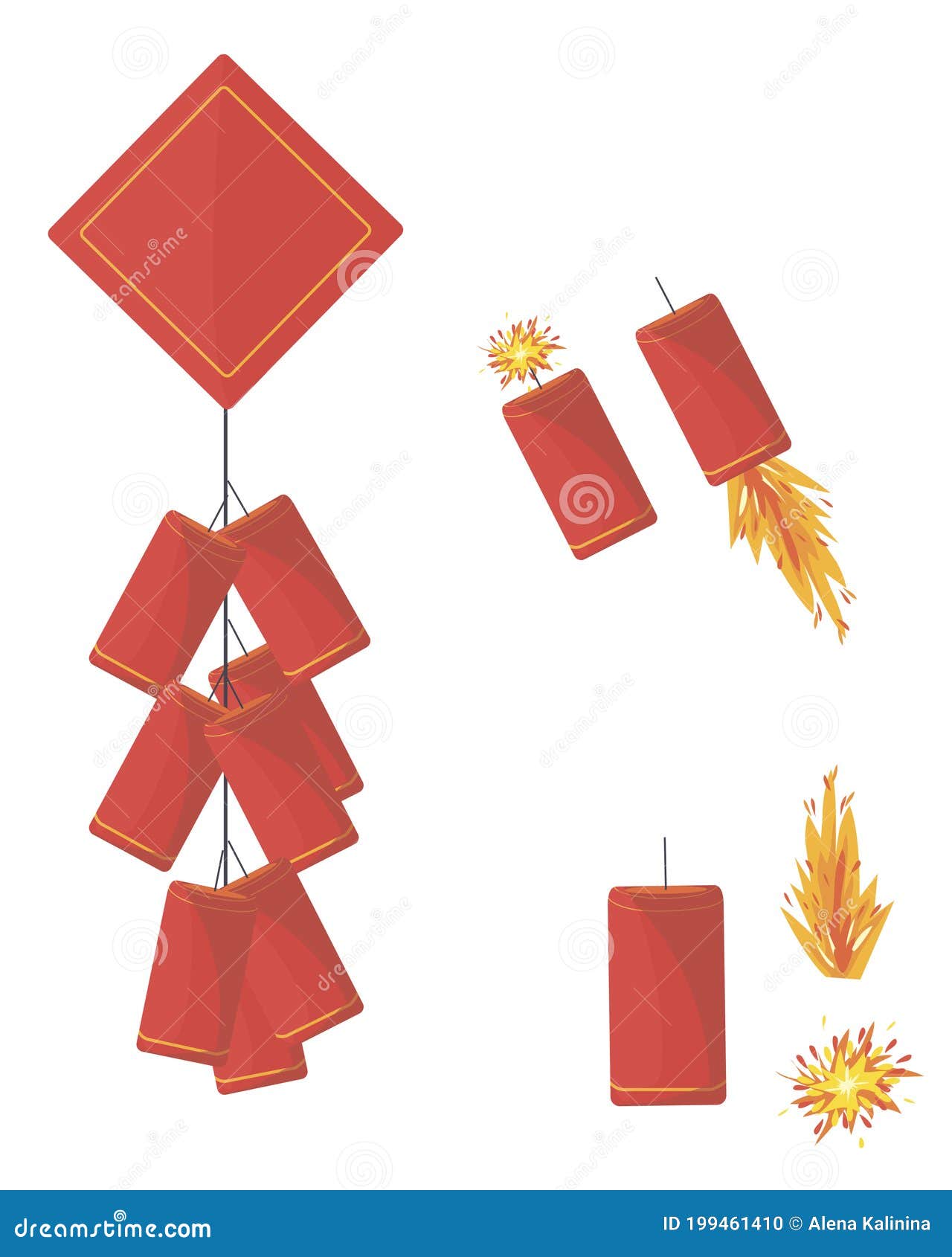 Chinese Firecrackers Exploding