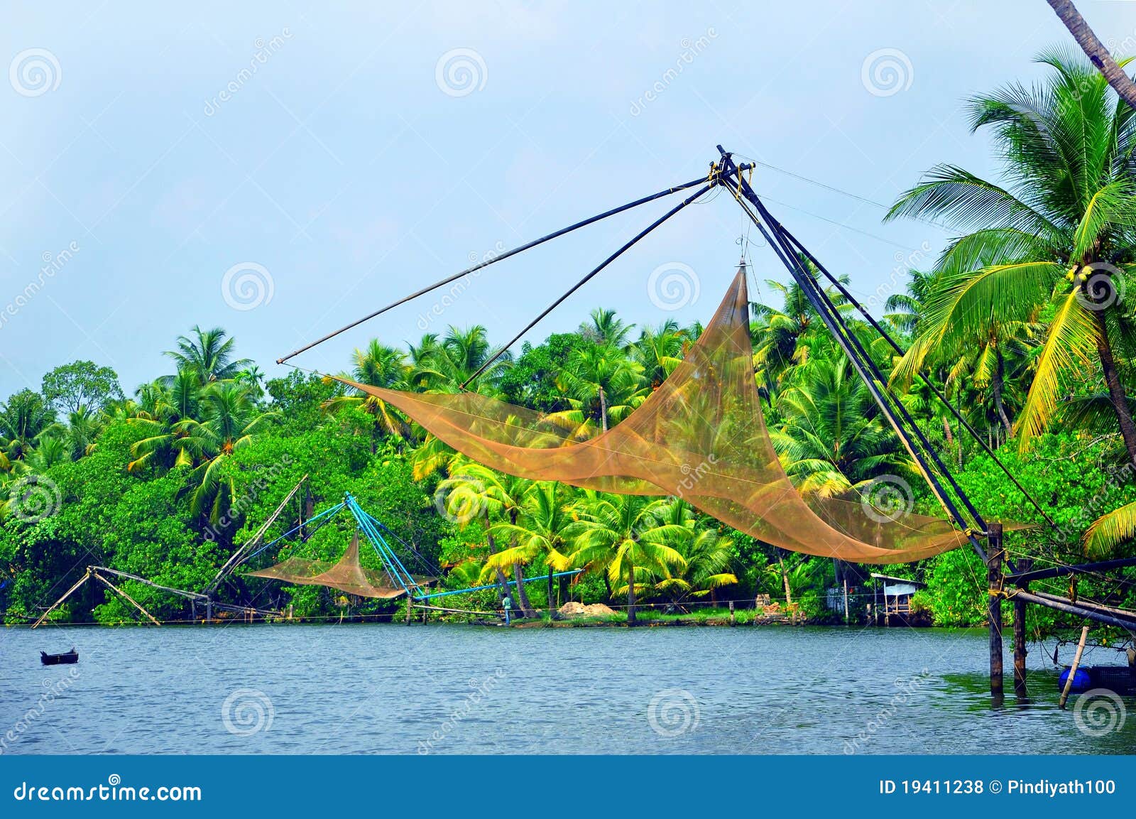 Chinese Fishing Nets Royalty-Free Stock Image | CartoonDealer.com #3793246