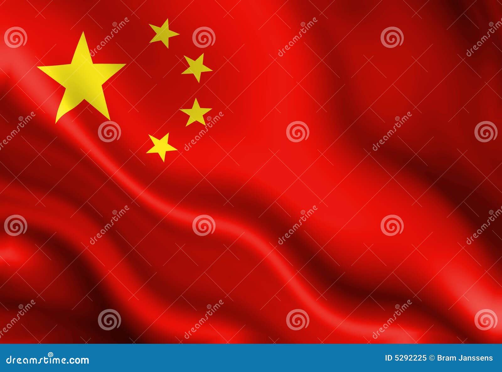 Chinese Flag Stock Image | CartoonDealer.com #215440249