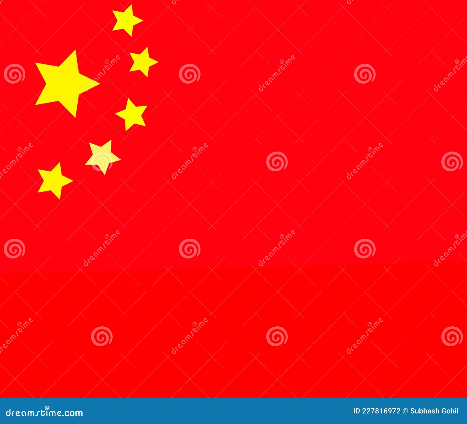 Chinese Flag Design Background Stock Illustration - Illustration of ...