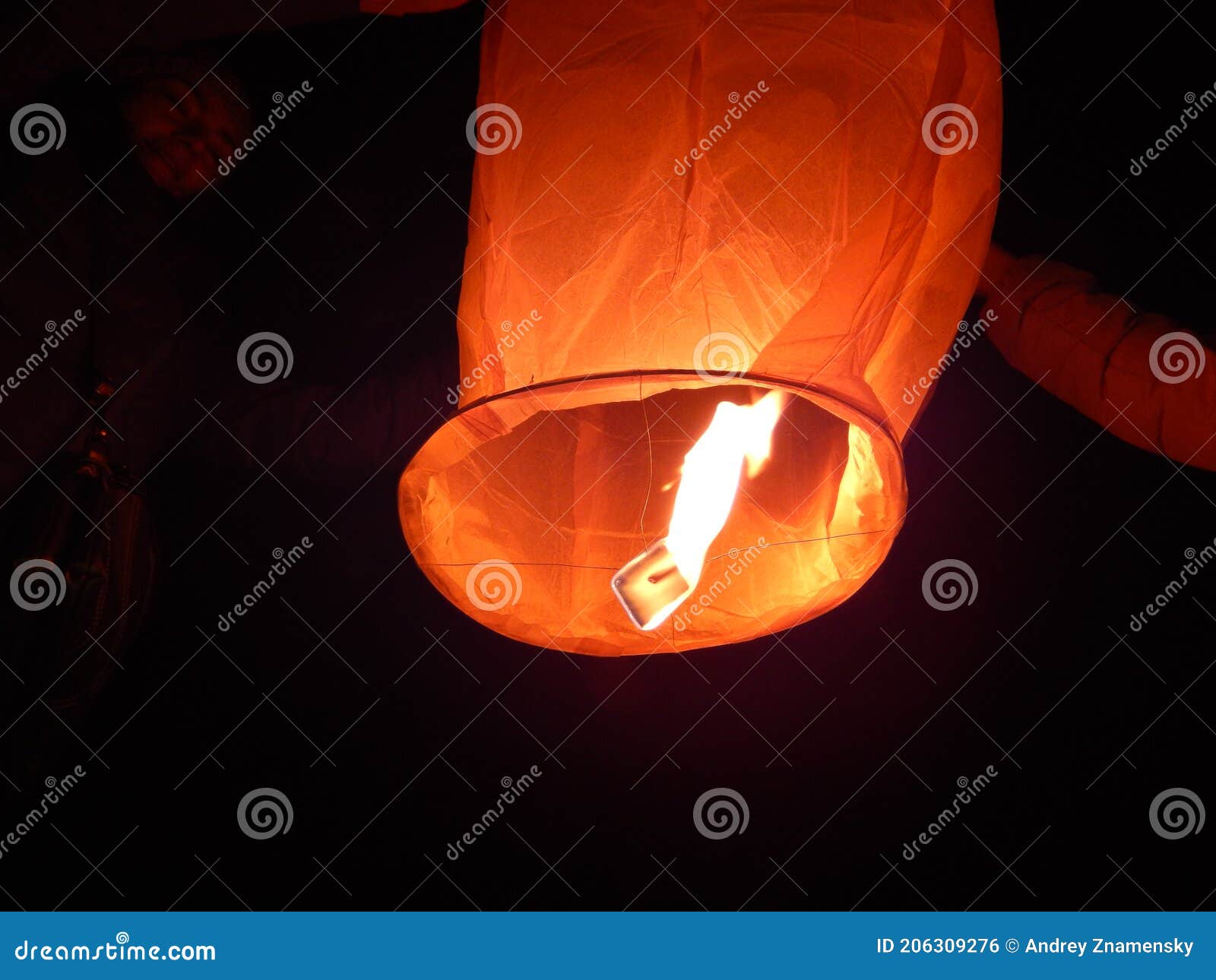 Chinese Flashlight for the New Year Stock Photo - Image of lantern ...
