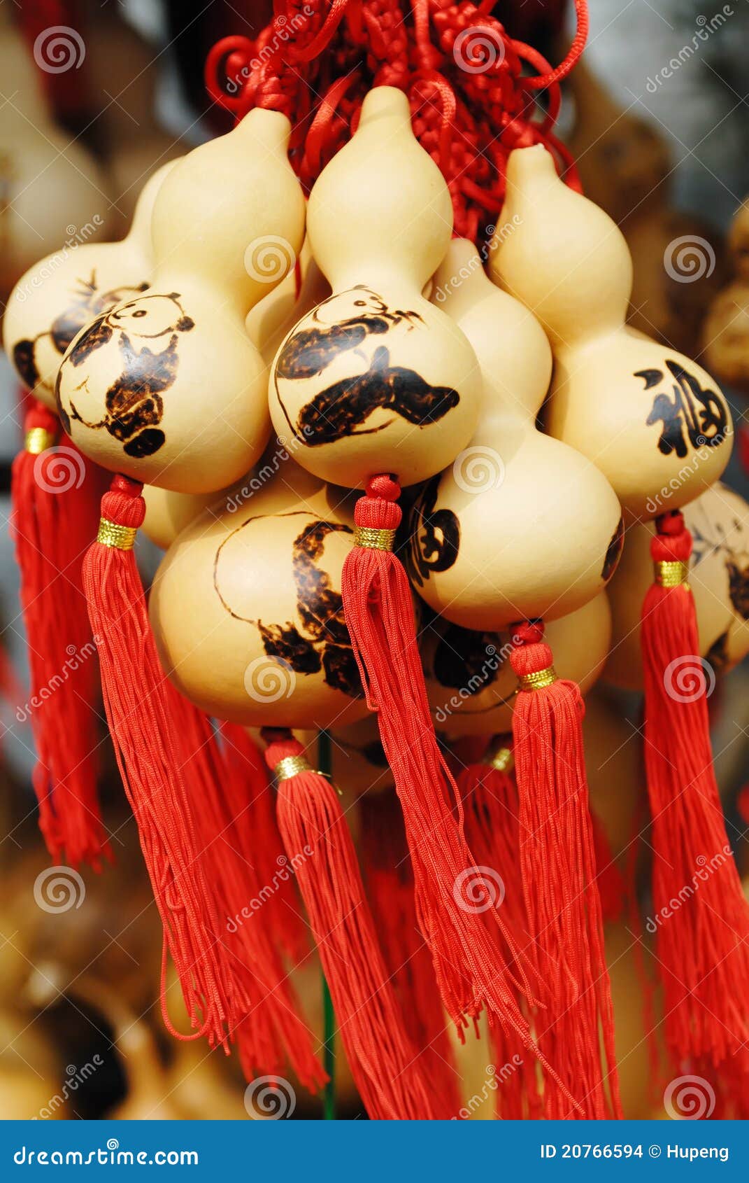 Chinese Folk Art: Cucurbit Picture Stock Photo - Image of commercial ...