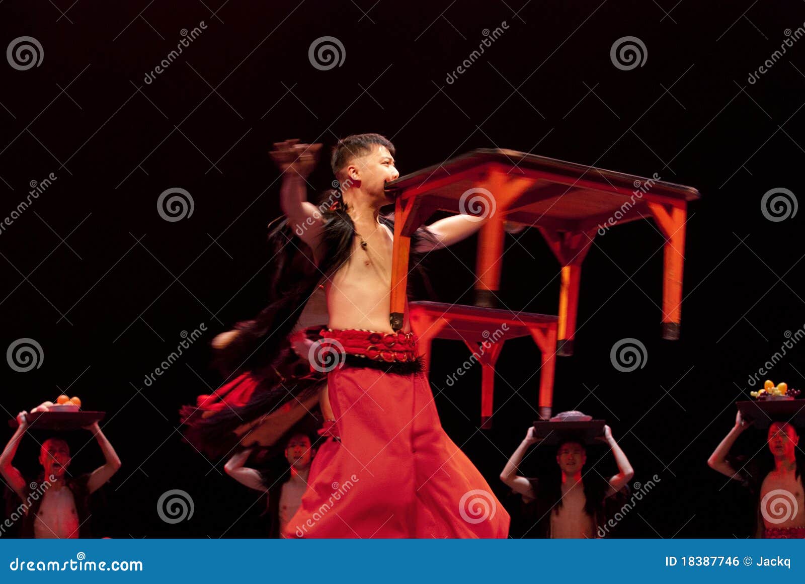 Chinese folk dance editorial photo. Image of costume - 18387746