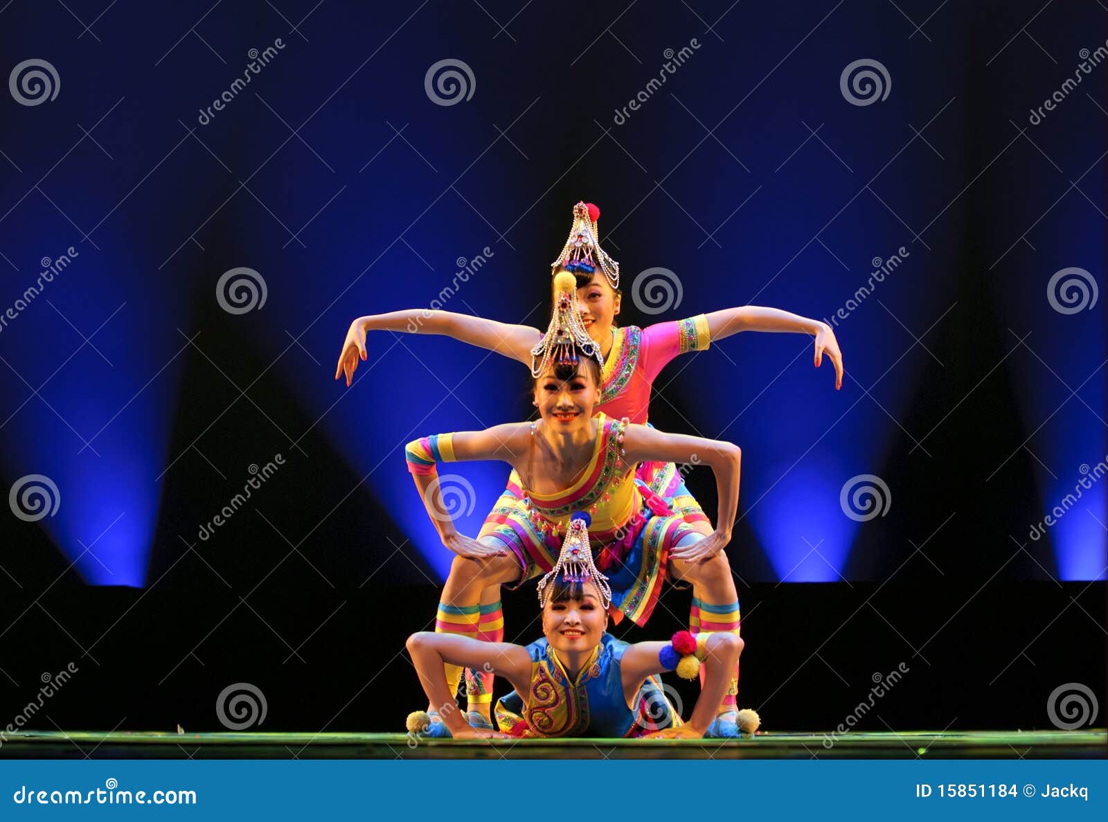 Chinese Folk Dance Laugh Fun Play Stock Photos - Free & Royalty-Free ...
