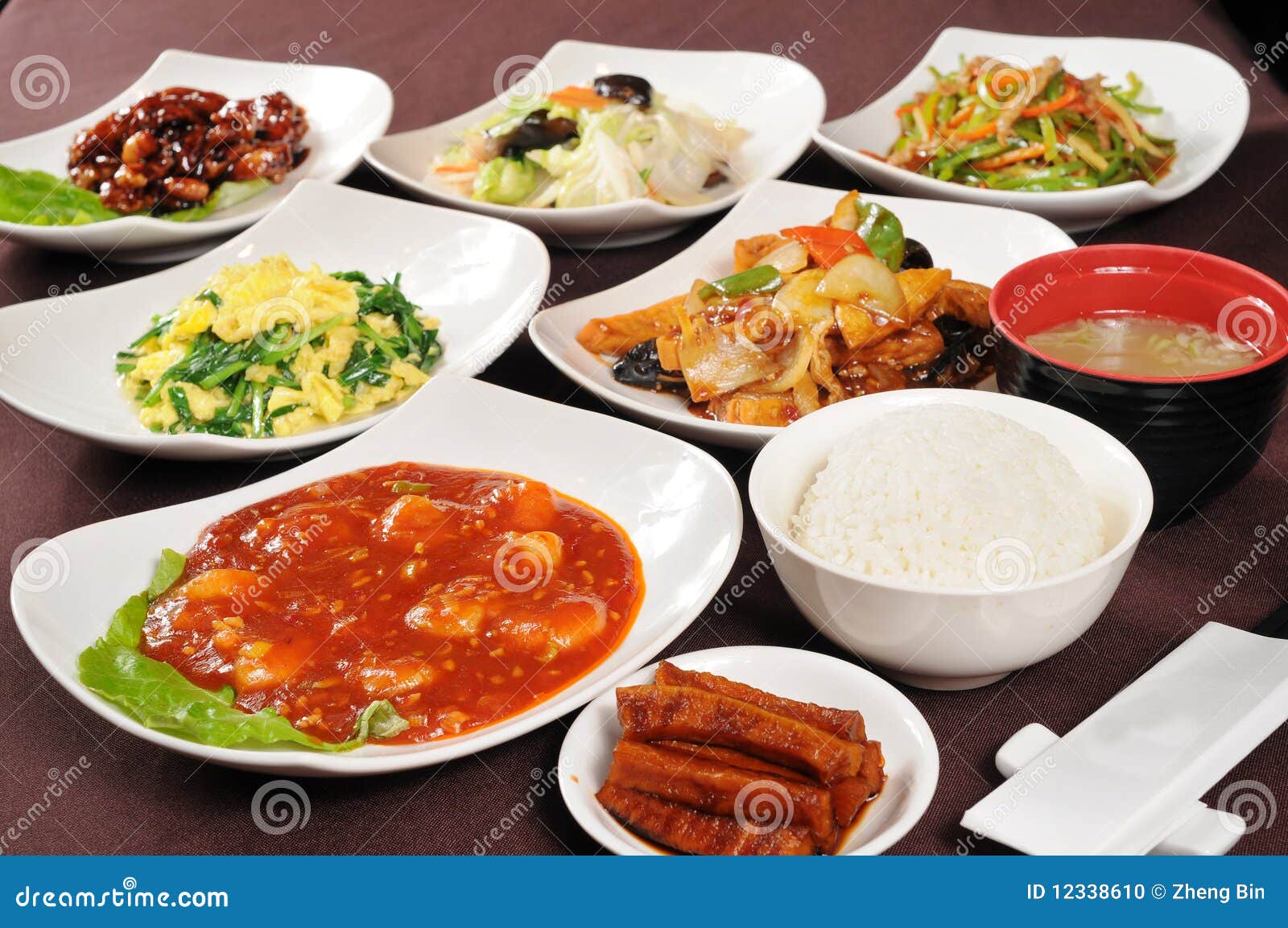 Chinese food stock photo. Image of mouth, asians, organic - 12338610