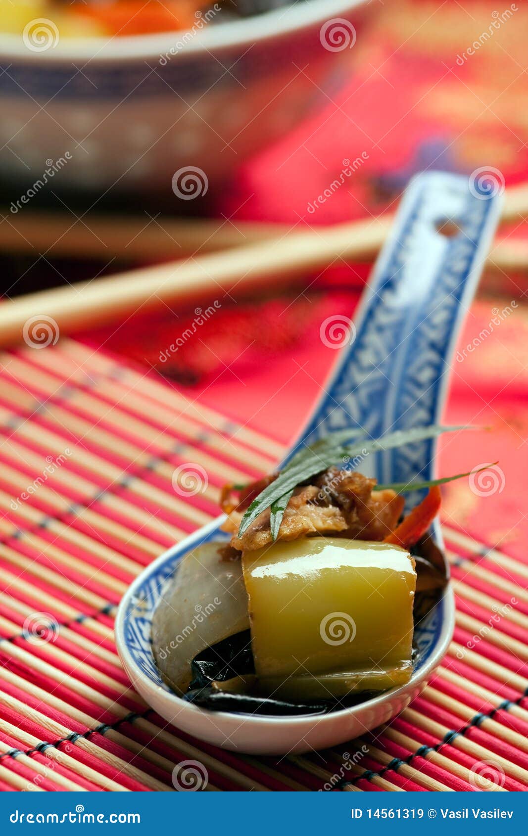 Chinese food - stock image. Image of traditional, chinaware - 14561319