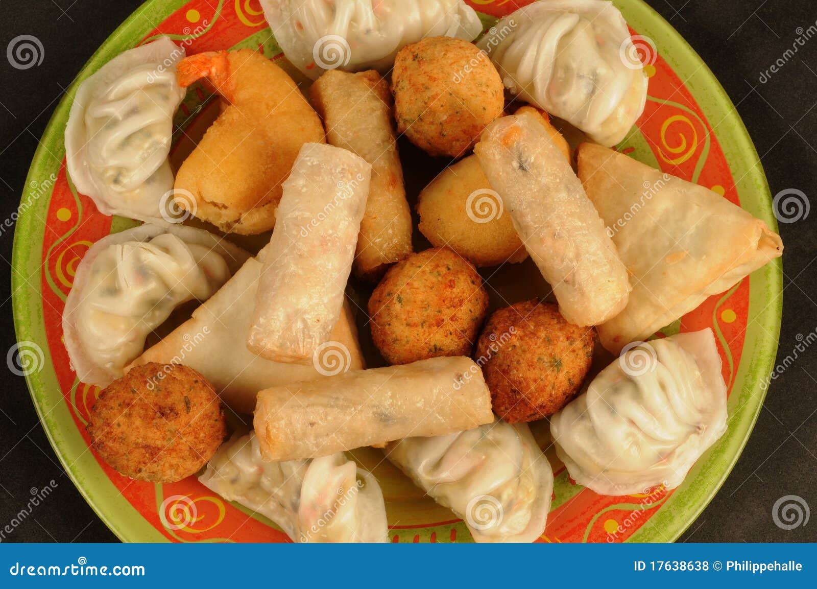 Chinese food stock photo. Image of beignet, gastronomy - 17638638
