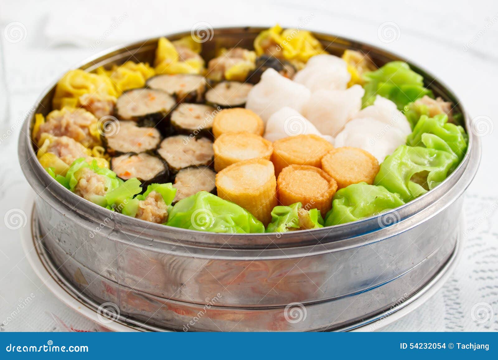 Chinese Food Appetizer, Mixed Dim Sum. Stock Photo - Image of gourmet ...
