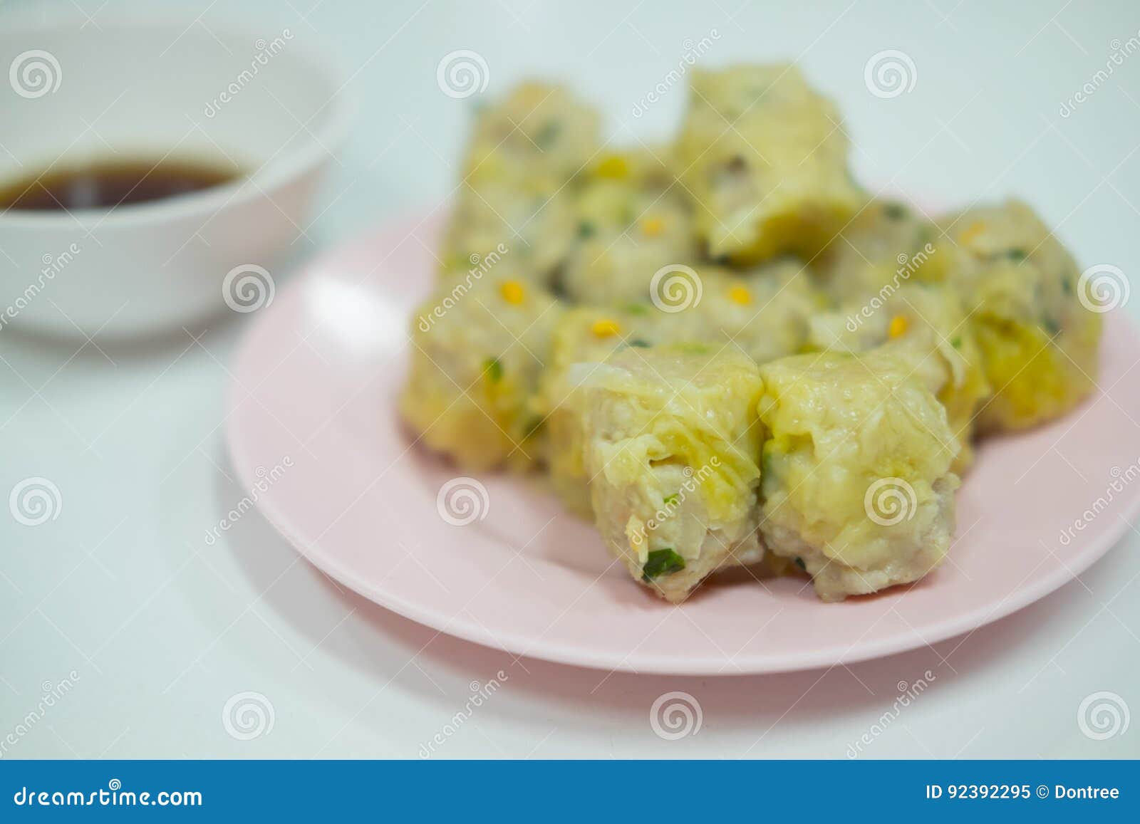 Chinese Food Dim Sum on Plate Stock Image - Image of food, cuisine ...