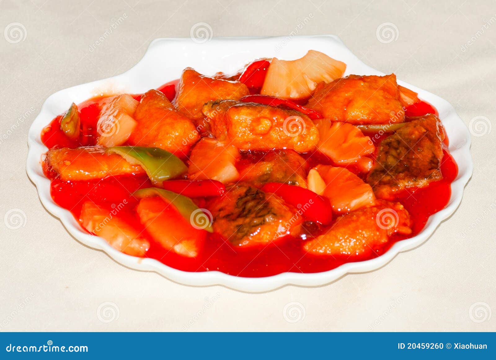 Chinese food of fish stock photo. Image of pepper, food - 20459260