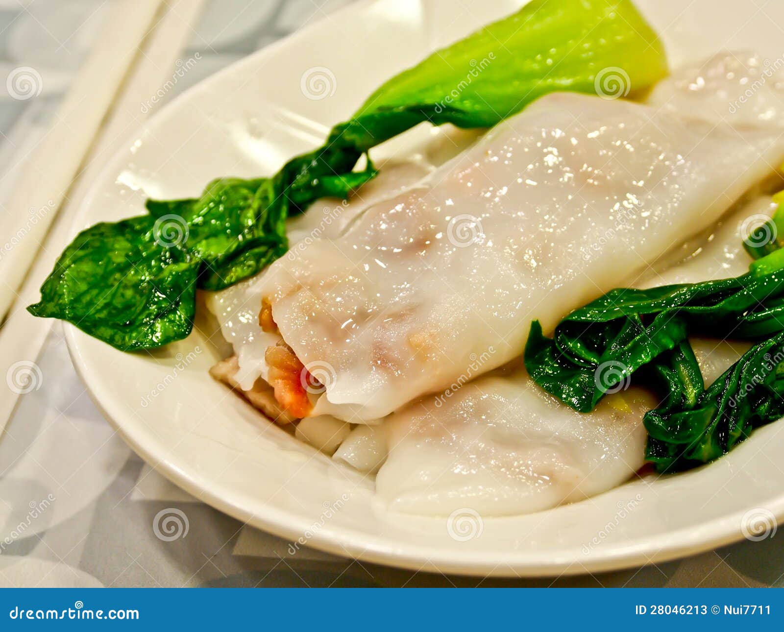 Chinese Food, Fresh Spring Roll Stock Image - Image of diet, spring ...