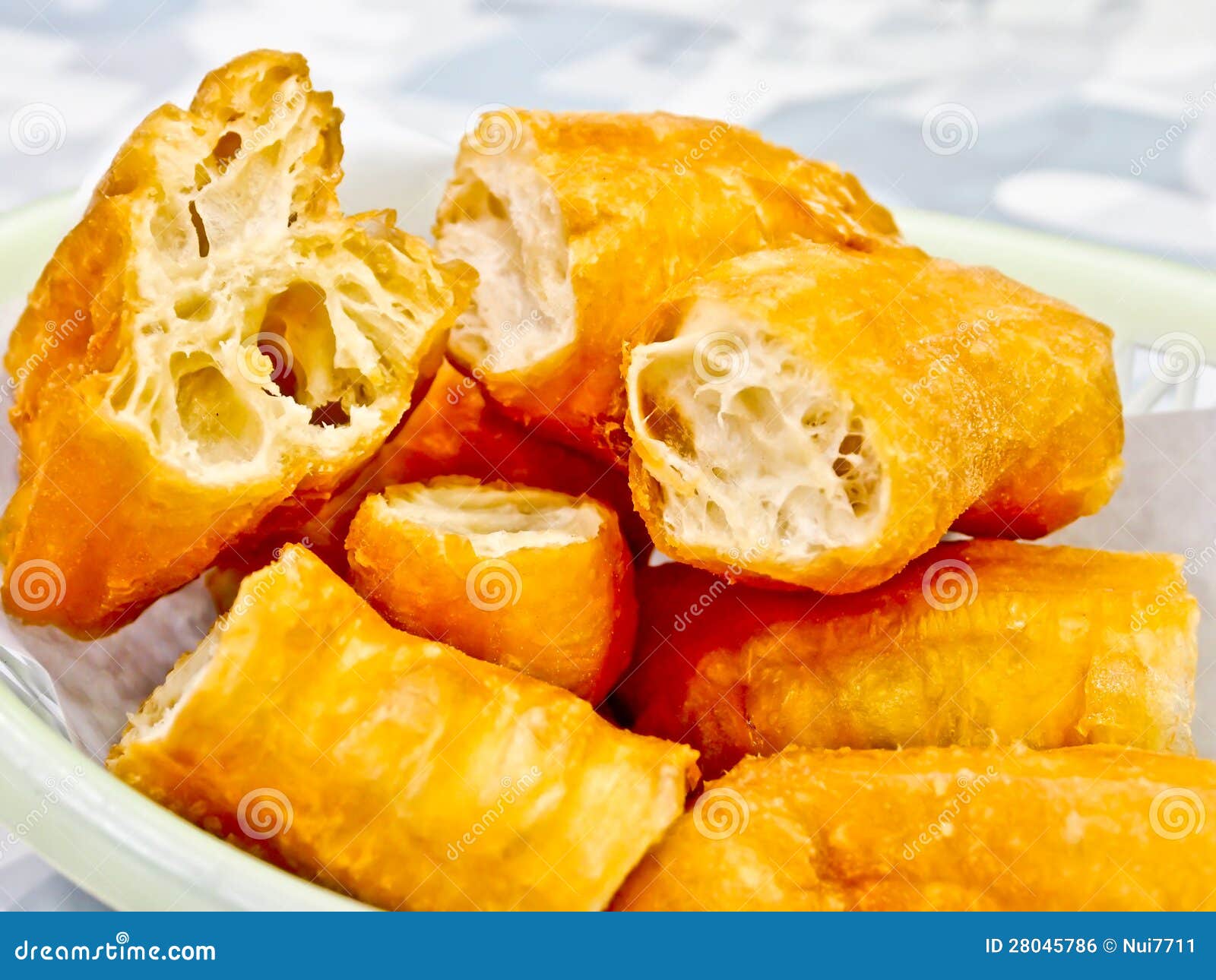 Chinese Food, Fried Cruller Stock Photo - Image of fritters, bread ...
