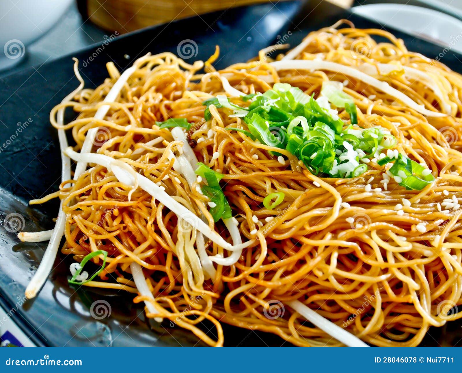 Chinese food, fried noodle stock photo. Image of chinese - 28046078