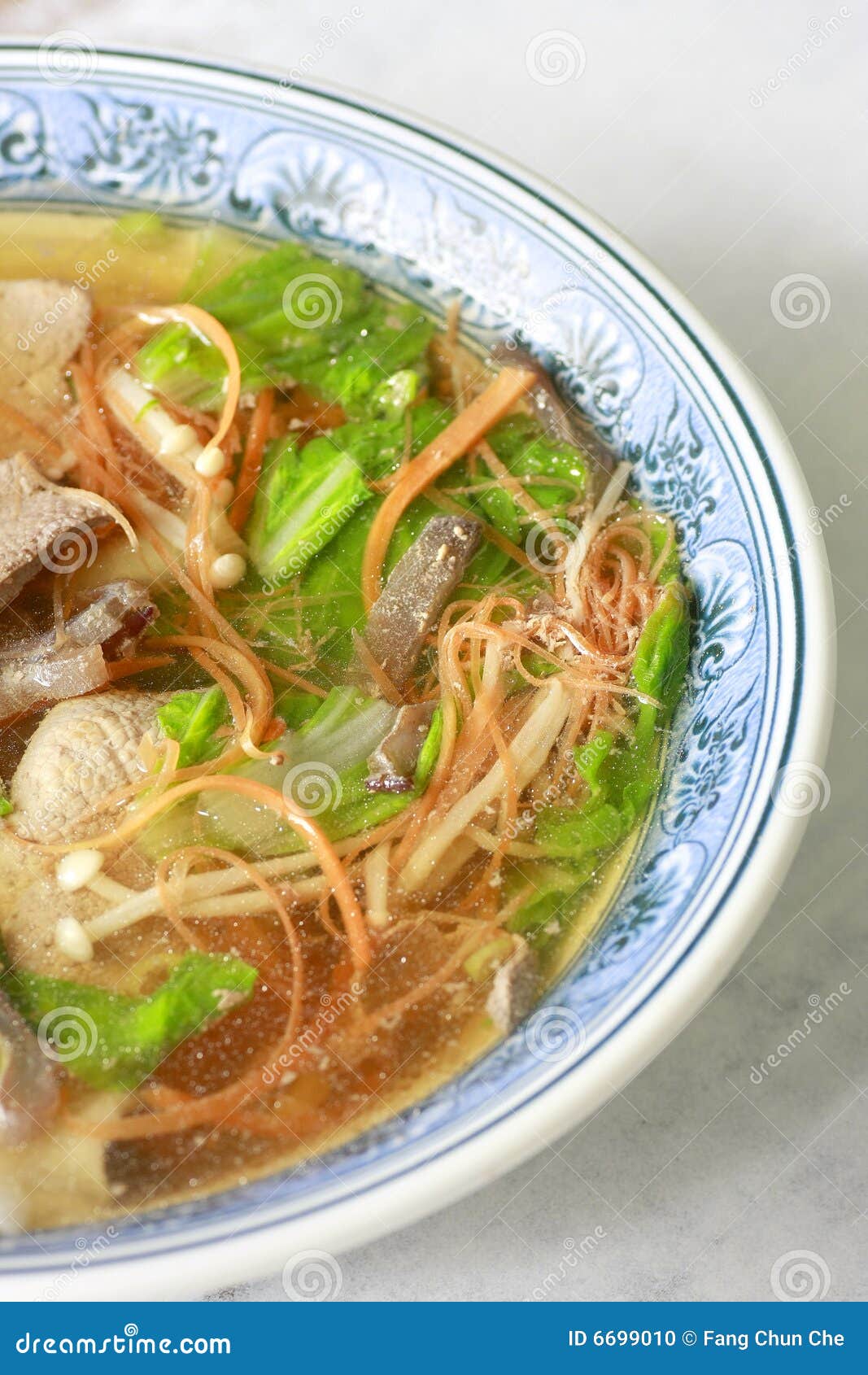 Chinese Food, Pork Liver Soup Stock Photo - Image of soup, chinese: 6699010